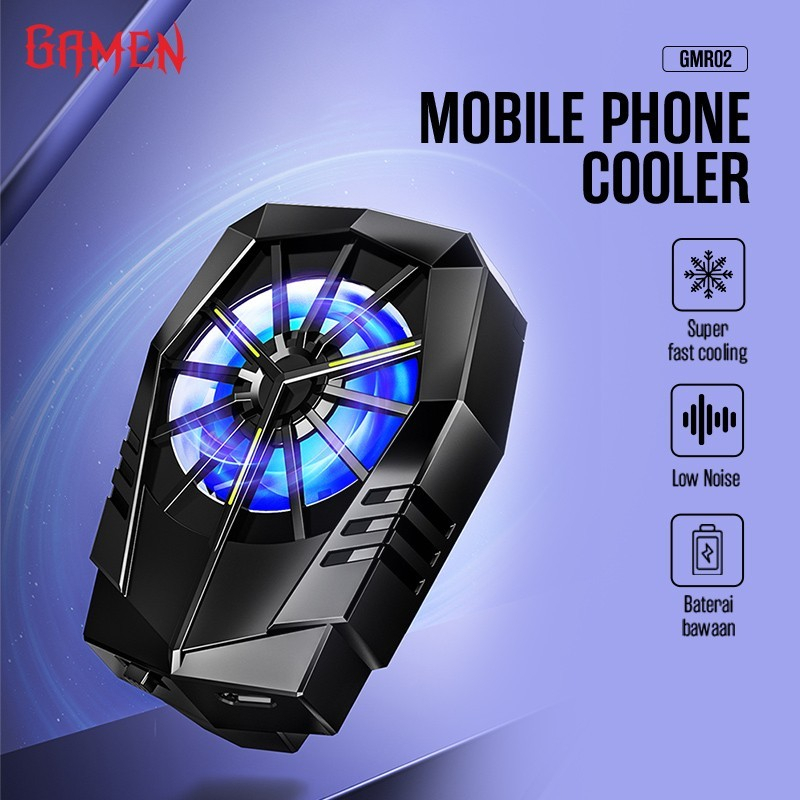 Jual PBA Fan Cooler GAMEN GMR02 Radiator Pendingin HP Cooling Fan ...