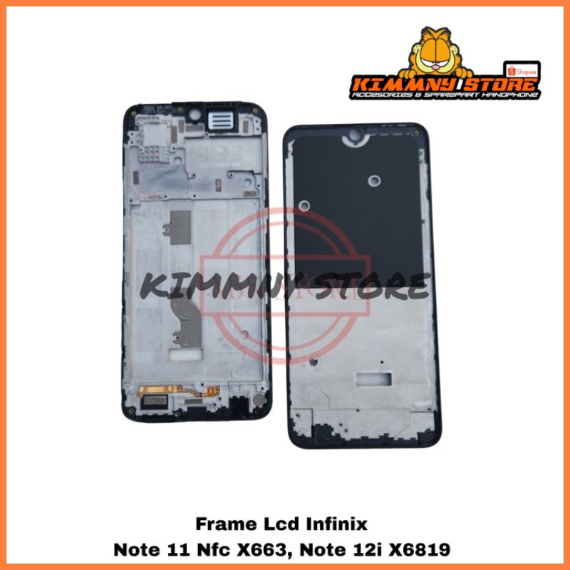 Jual FRAME TULANG TENGAH TATAKAN LCD INFINIX NOTE 11 NFC X663 / NOTE ...