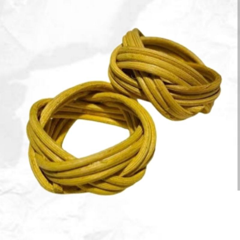 Jual Kolong Ring Rotan Kacu Hasduk Pramuka Sudah Pernis | Shopee Indonesia