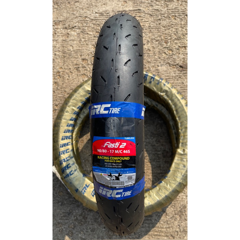 Jual Ban Motor Balap Bebek IRC Fast2 90/80 17(New) Satu Set | Shopee ...