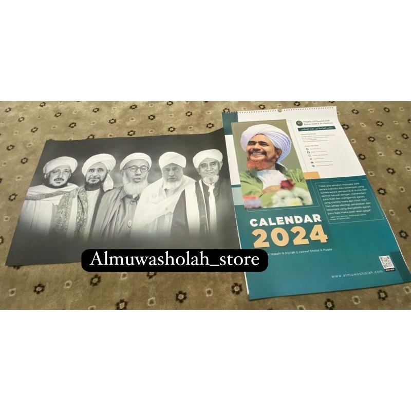 Jual Kalender Masehi 2024 Majelis Almuwasholah | Shopee Indonesia
