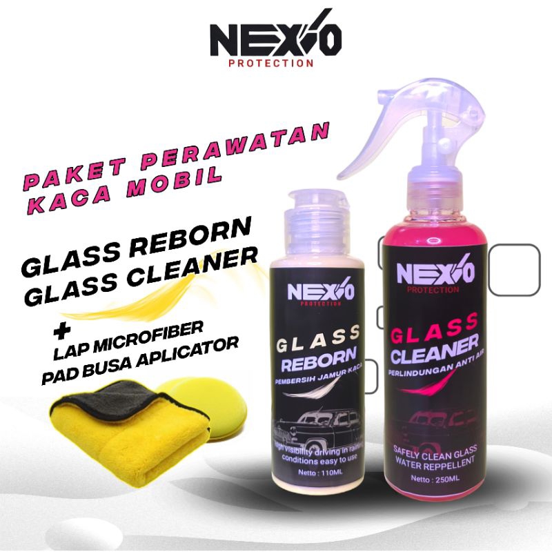 Jual PAKET GLASS REBORN DAN GLASS CLEANER - Nexxo Protection ...