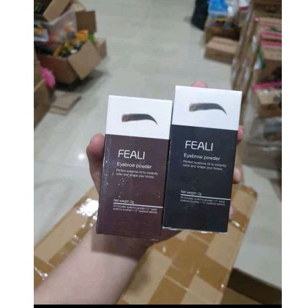 Jual feali eye brown powder set | Shopee Indonesia