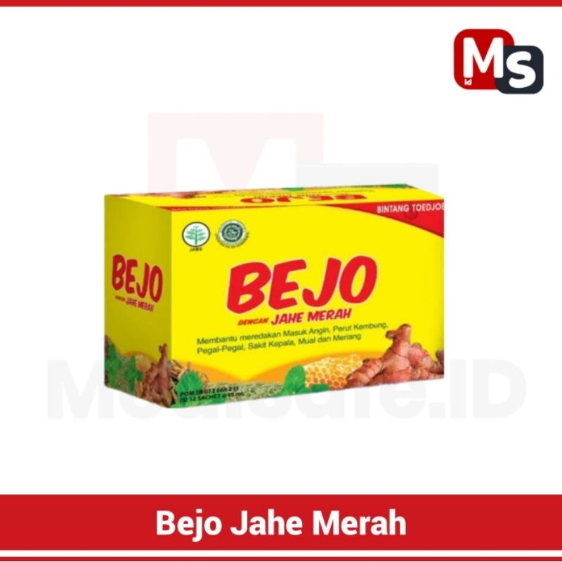 Jual Bejo Jahe Merah Isi 12 Sachet / Box (OTC) | Shopee Indonesia