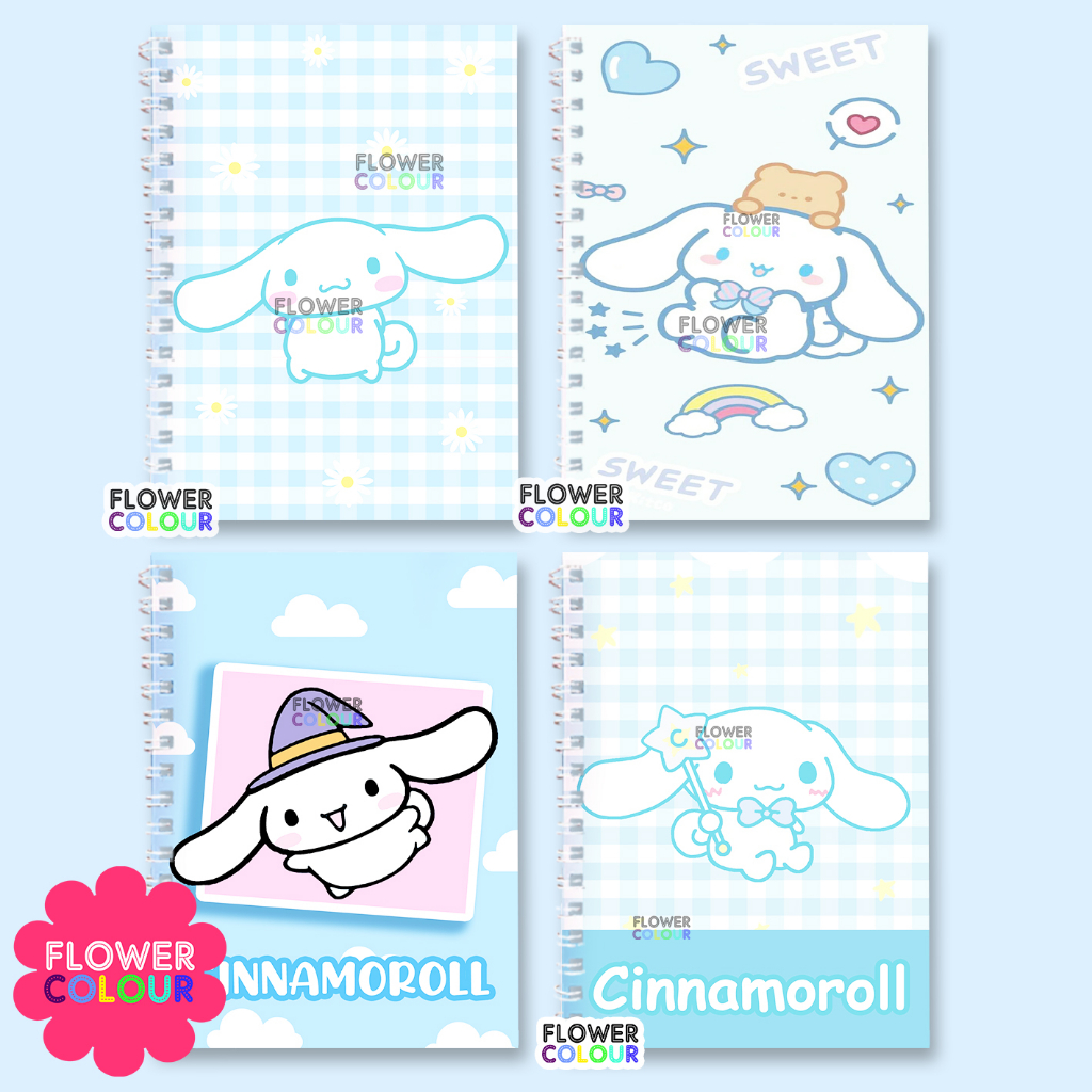 Jual Notebook Ring | Buku Catatan Karakter Cinnamoroll | Notes ...