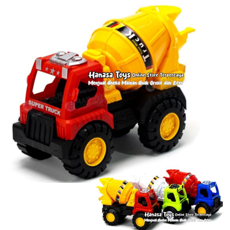 Jual Mainan Truk Molen Mobil Konstruksi - Mainan Anak Laki Laki ...