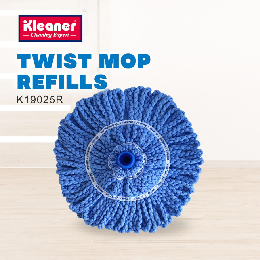 Jual Kleaner Refill Alat Pel Putar 1 Pcs Bahan Microfiber Twist Mop ...