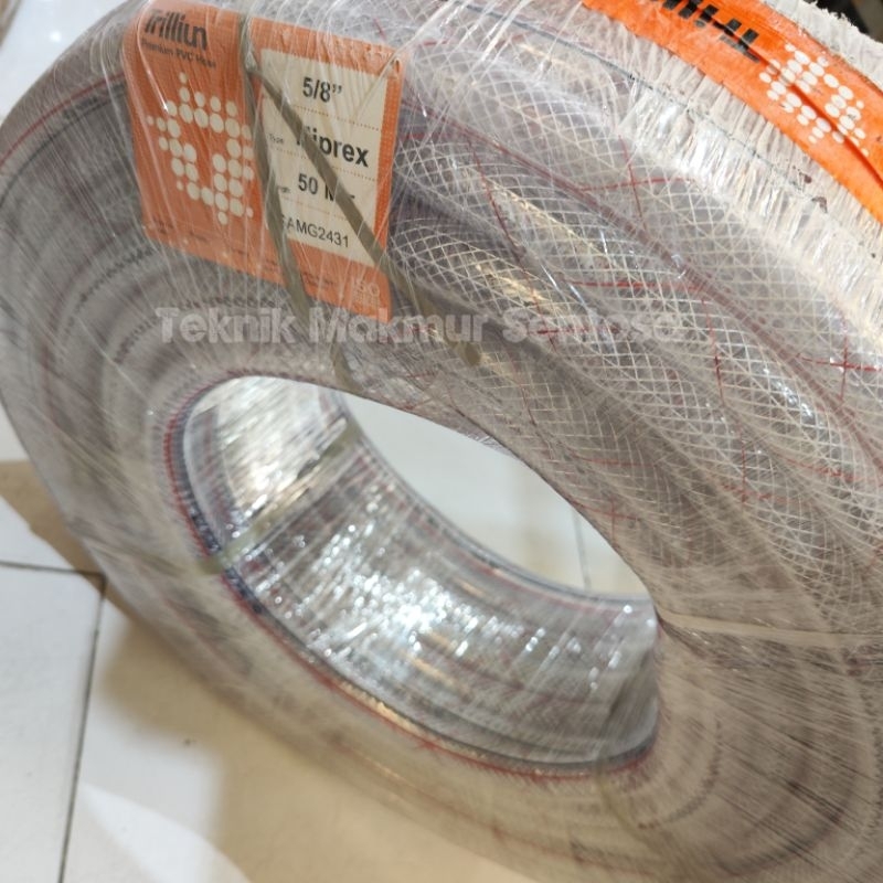 Jual Selang Air 5/8" TEBAL Tekanan Tinggi Trilliun Hiprex 5/8 Inch Roll Panjang 50 Meter ...