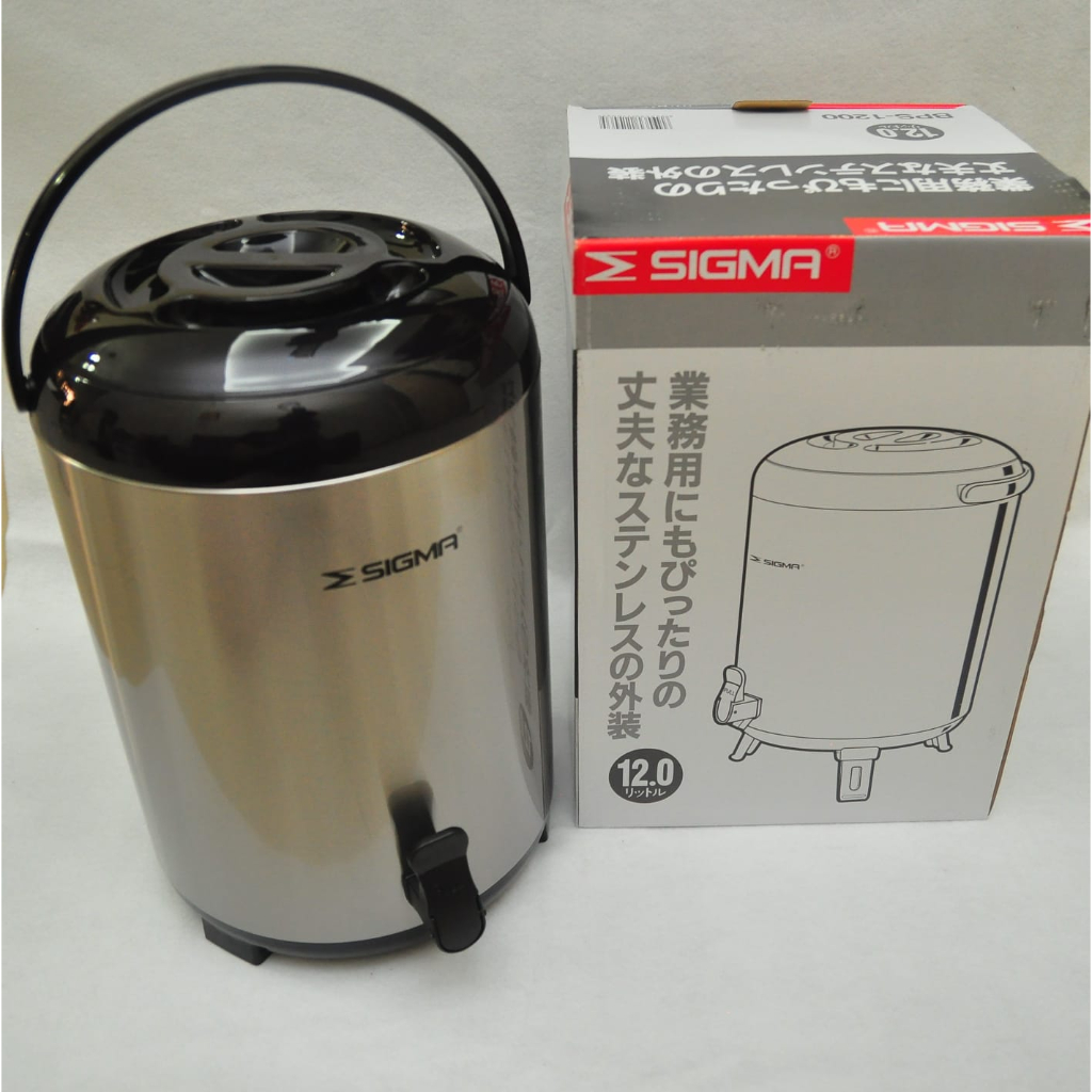 Jual Dispenser termos water jug air panas / dingin Sigma 9.5 Liter 12 ...