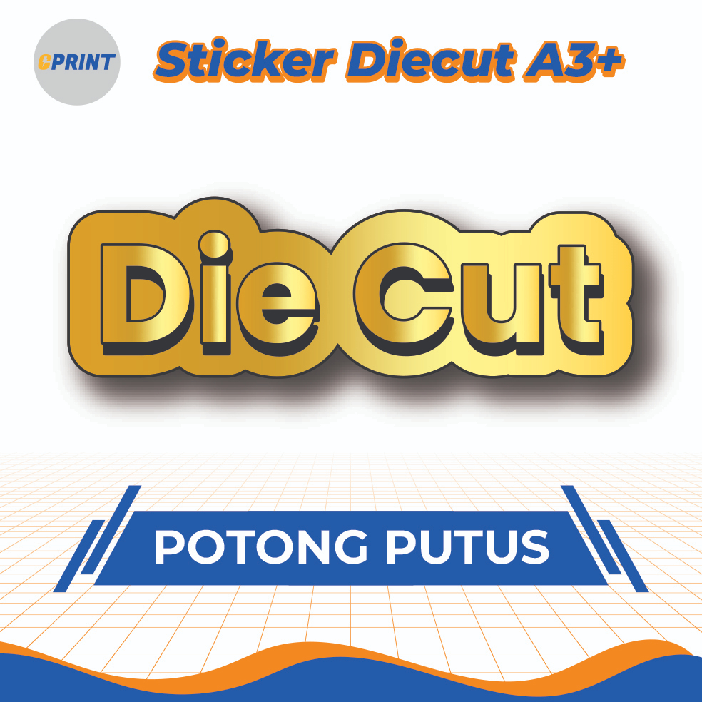 Jual Cetak Stiker Vinyl A3+ Potong Putus / Die Cut / LEMBARAN CUSTOM ...