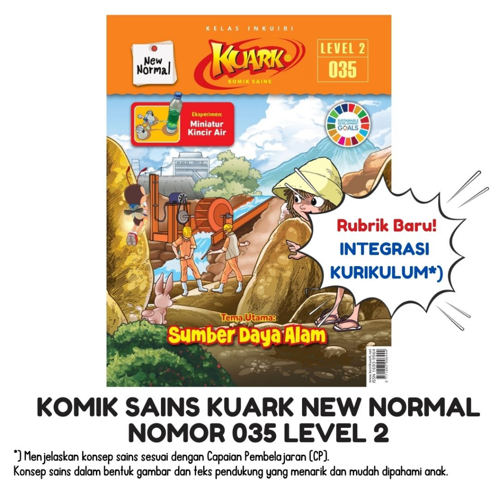 Jual KUARK Komik Sains Level II Nomor 035 New Normal MATERI OSK 2024 | Shopee Indonesia