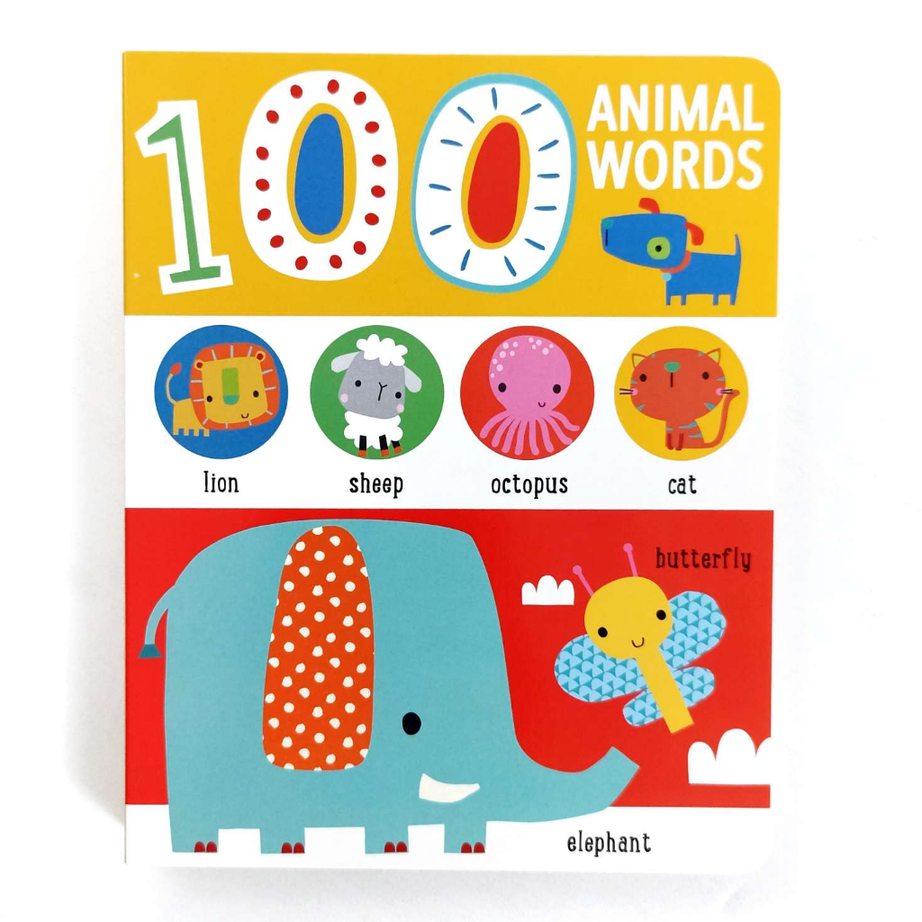 Jual ORIGINAL 100 Animal Words - Leon Books | Shopee Indonesia