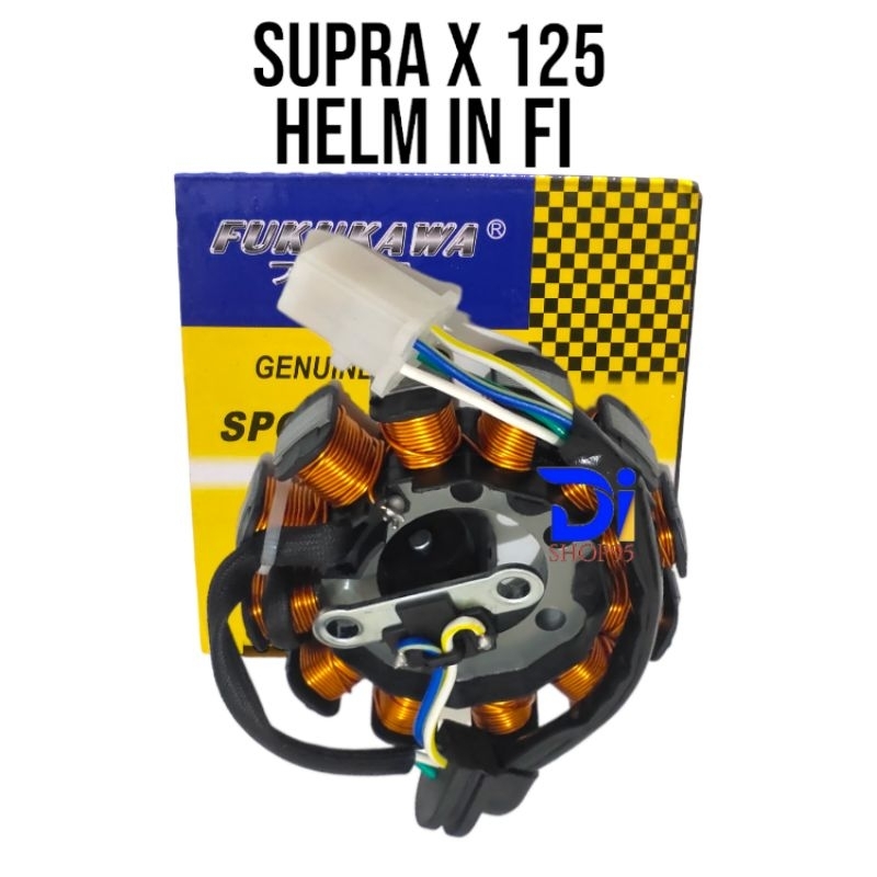 Jual SPULL ASSY FUKUKAWA SUPRA X 125 HELM IN FI SPOOL KOMPLIT HONDA SUPRA X 125 HELM IN INJEKSI ...