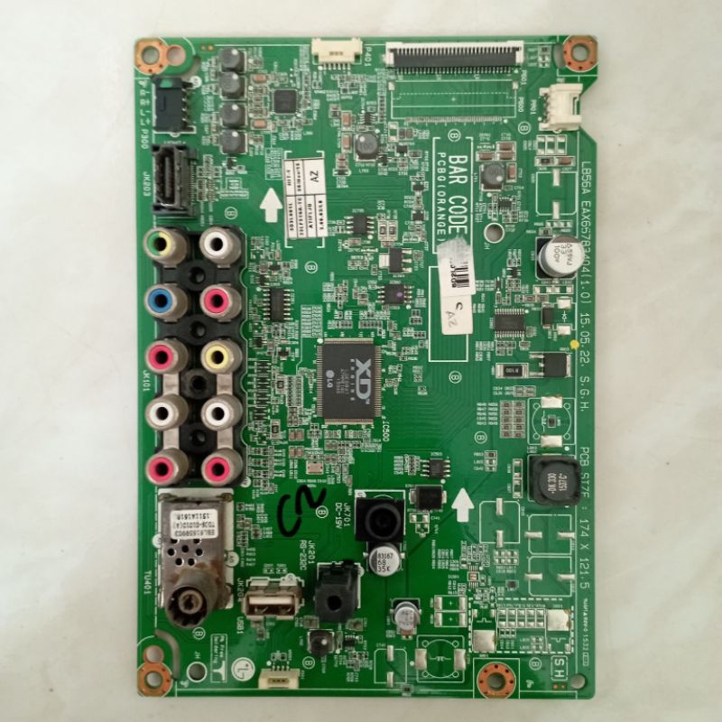 Jual MB MOBO MAINBOARD MODULE MESIN TV LG 32LF510A | Shopee Indonesia