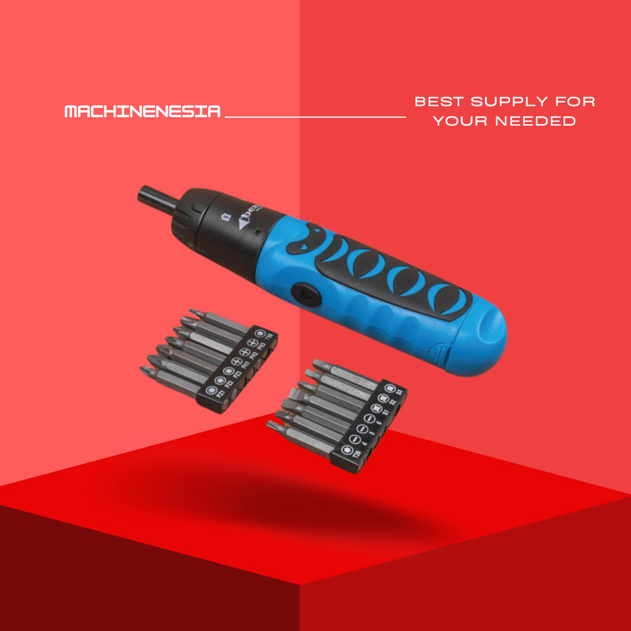 Jual OBENG ELEKTRIK PORTABLE SET 14 PCS BOR OBENG MINI CORDLESS ...