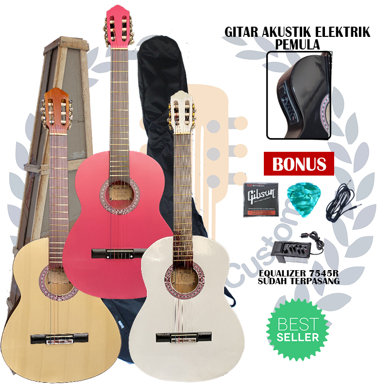Jual Gitar Classic Nilon Akustik dan Elektrik Termurah Bergaransi Free ...
