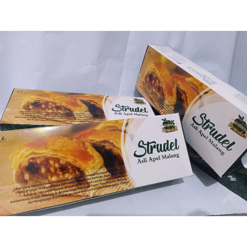 Jual Apple Strudel Malang/oleh-olehkhasmalang/strudelmalang | Shopee ...