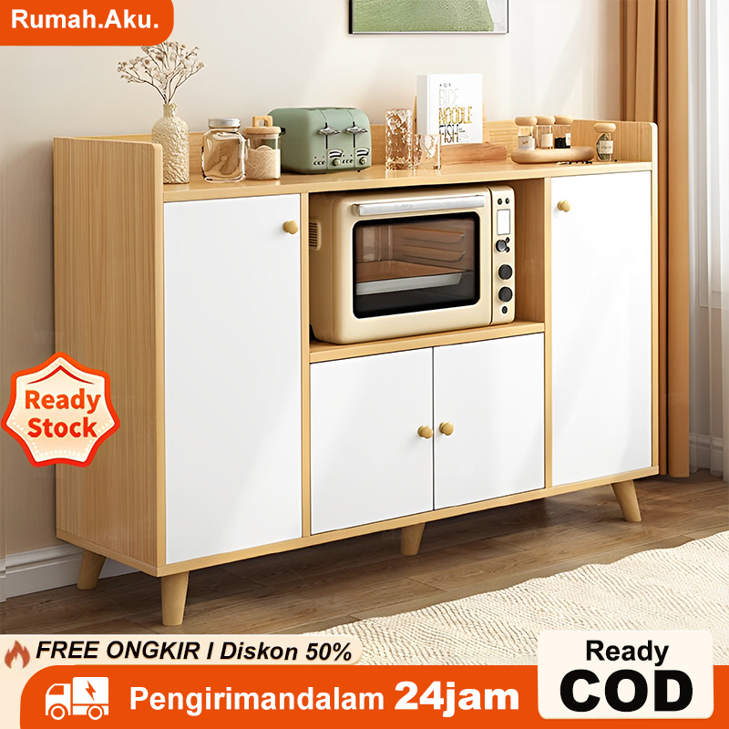 Jual Lemari Dapur Minimalis Rak Dapur Bufet Kabinet Dapur Rak ...