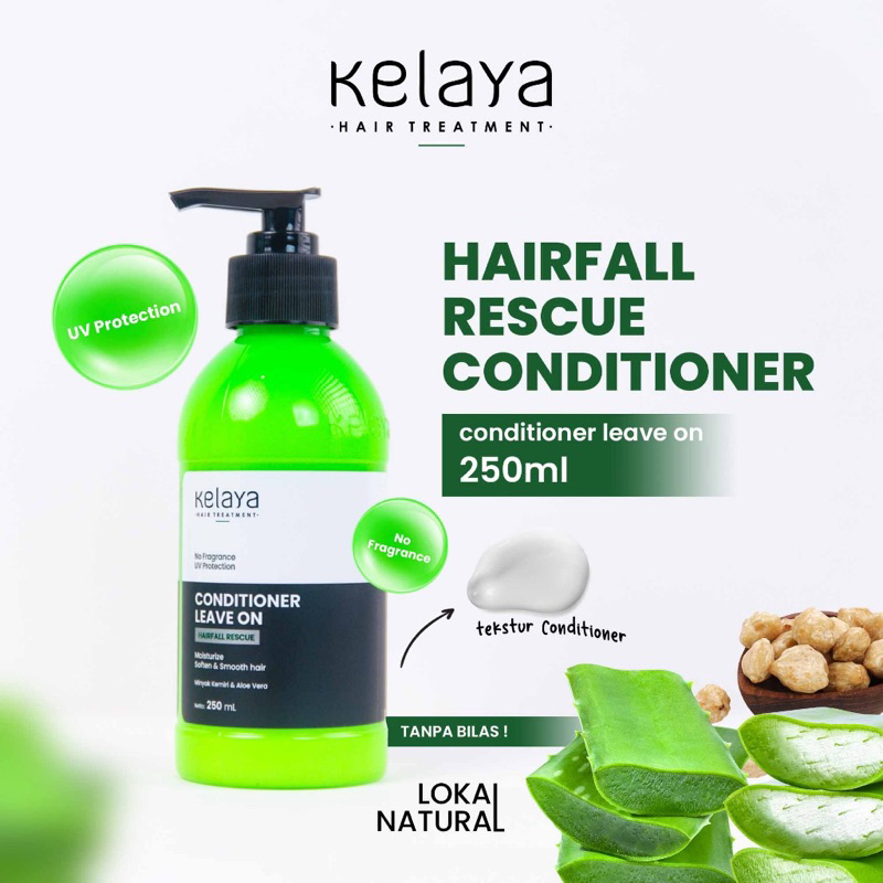 Jual Kelaya Hair Treatment Conditioner Leave On Kondisioner Tanpa Bilas ...