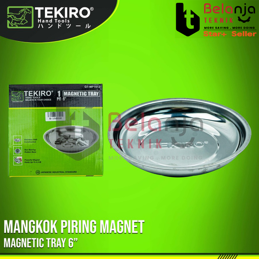Jual Tekiro Magnetic Tray 6 Inch Mangkok Piring Magnet Tempat Mur Baut ...