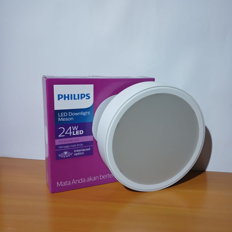Jual Lampu downlight / led panel light meson 24W OB OutBow PHILIPS Cool ...