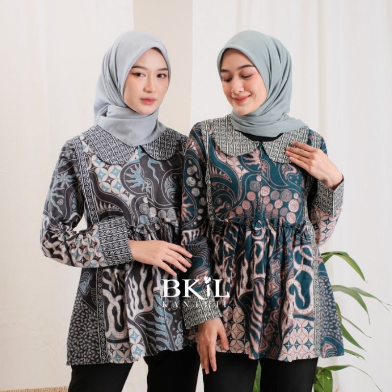 Jual KANTHIL Blouse Batik Couple Wanita Kirana | Shopee Indonesia