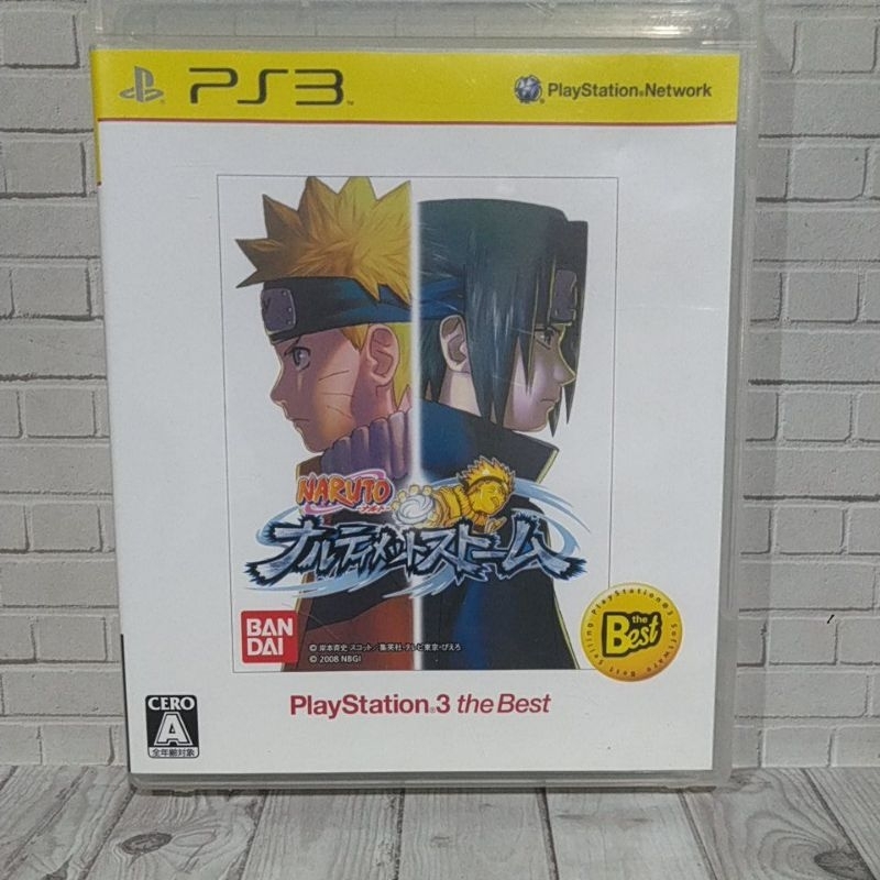 Jual BD CD KASET ORIGINAL PS3 NARUTO ULTIMATE NINJA STORM 1 JPN BAHASA JEPANG LENGKAP MANUAL ...