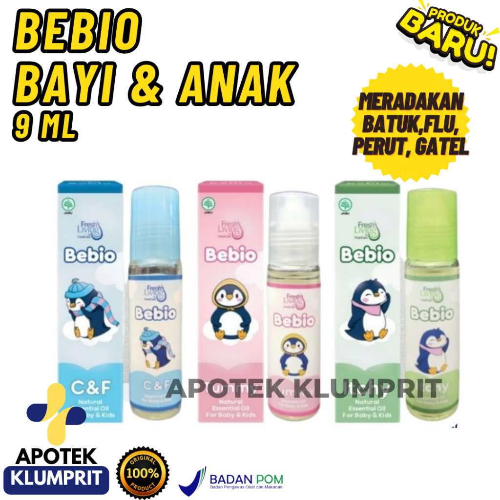 Jual BEBIO ALL VARIAN / BAYI / ANAK / 9ML / MEREDAKAN BATUK / FLU ...