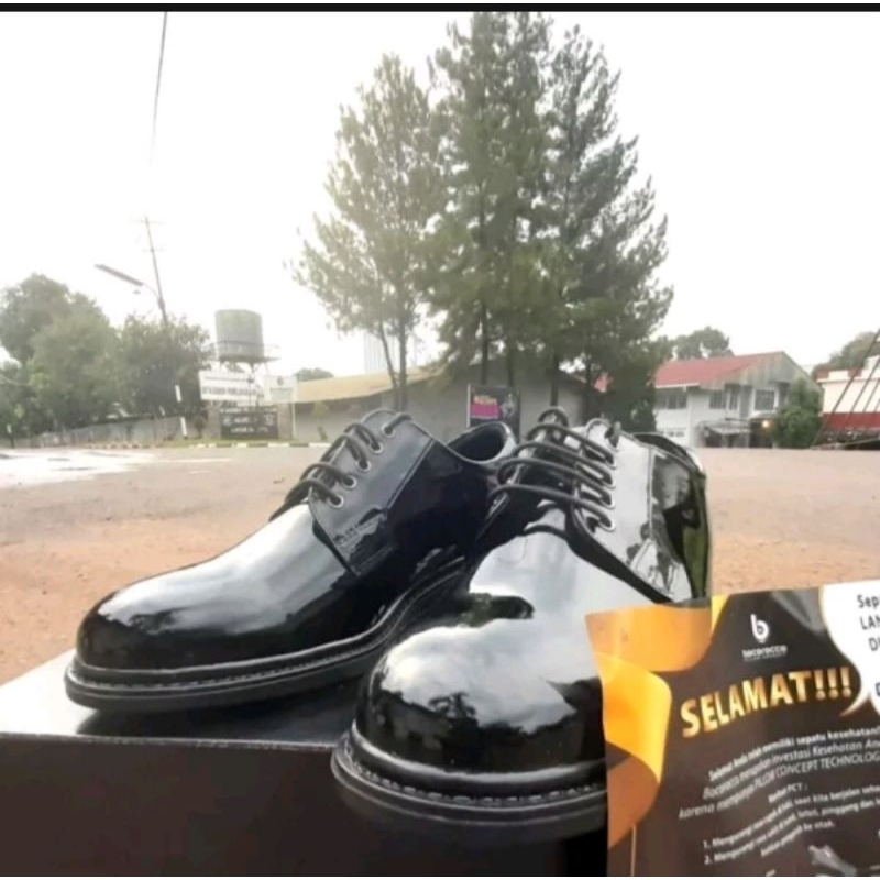 Jual SEPATU PDH BOCOROCCO JATAH TNI AL pdh kilap asli sepatu satpam ...