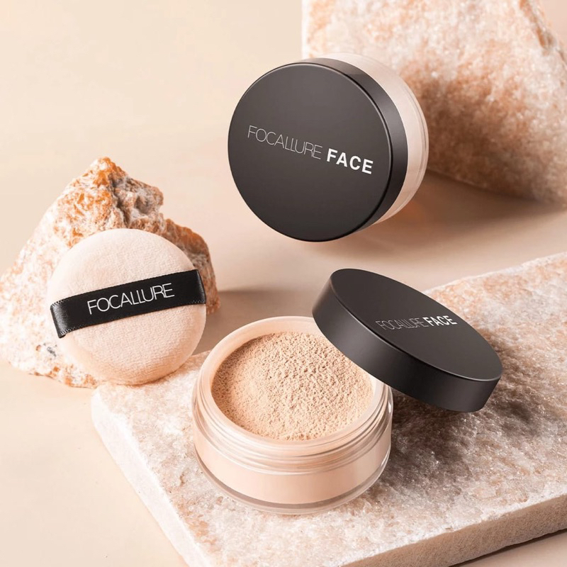 Jual FOCALLURE Super Fine Loose Powder - 3 Colours Bedak Tabur | Shopee ...