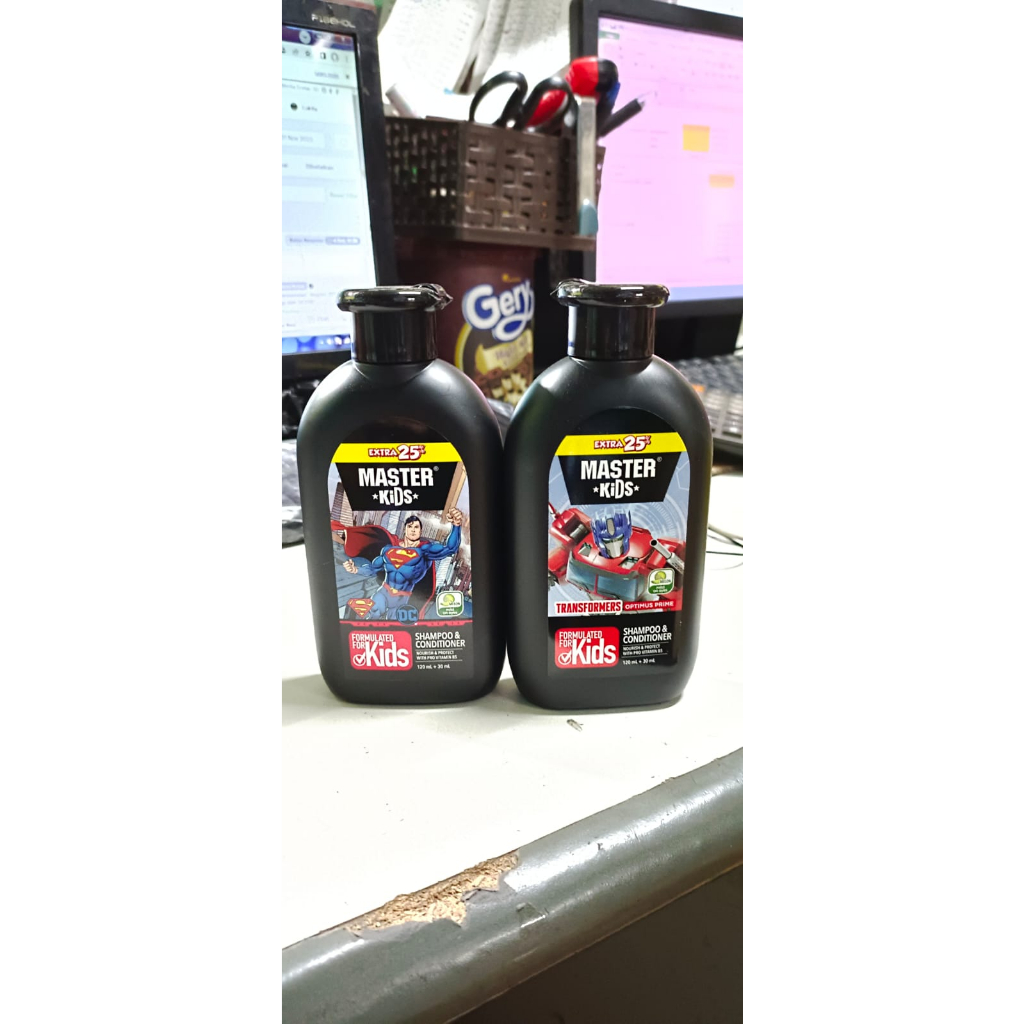 Jual MASTER KIDS Shampoo Conditioner Shampoo Anak Superhero 150 ml ...