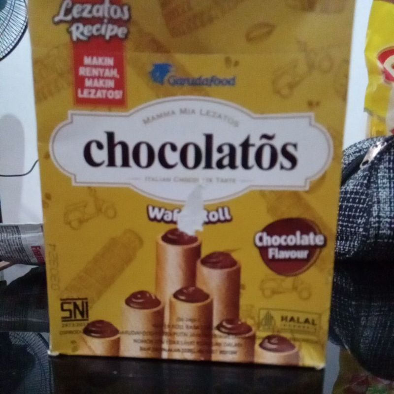 Jual Chocolatos Wafer Roll 1 box | Shopee Indonesia