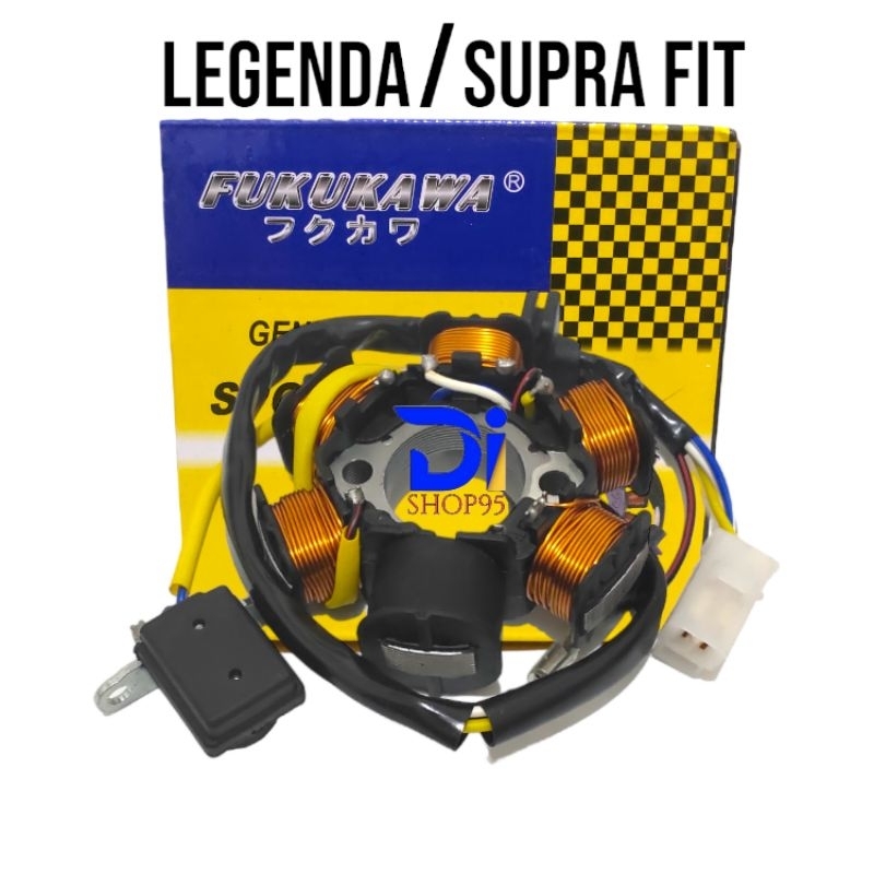 Jual SPULL ASSY FUKUKAWA SUPRA FIT NEW SPOOL KOMPLIT HONDA LEGENDA SPUL PLUS PULSER SUPRA FIT ...