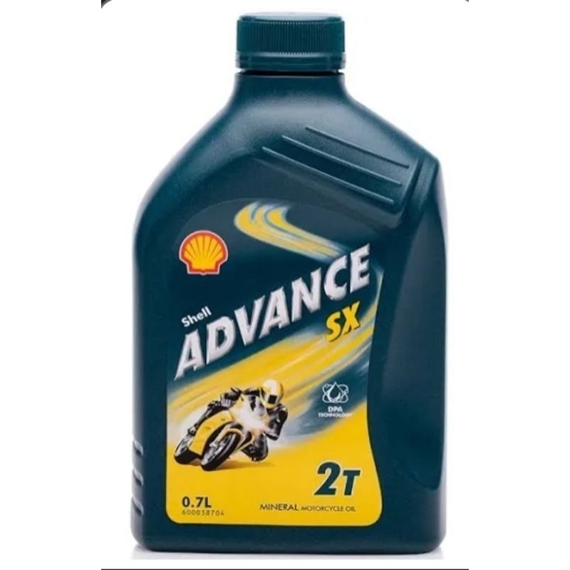 Jual Oli Shell Advance Ax7 Biru Bebek/Sport/Matic,. Original 100% ...