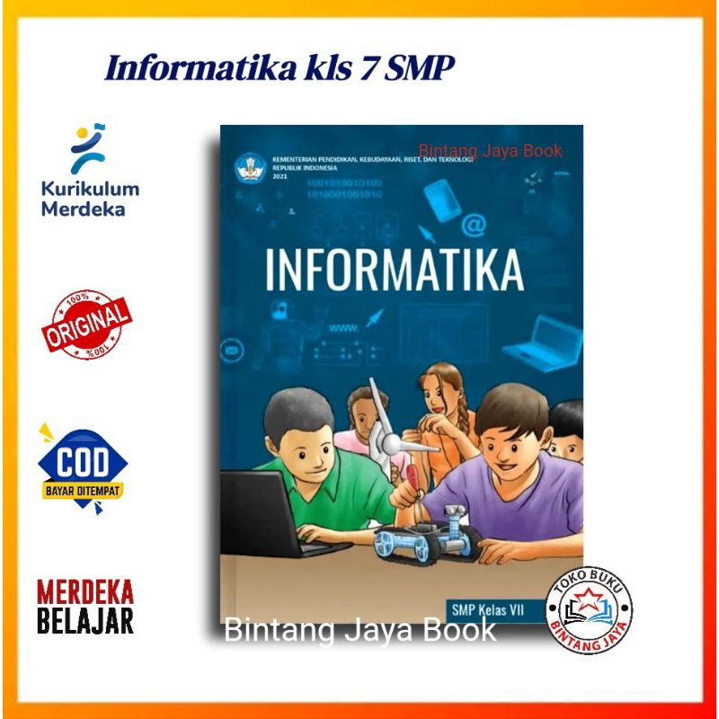 Jual Buku Siswa Informatika Kelas 7 Kurikulum Merdeka | Shopee Indonesia Jual Buku Siswa Informatika Kelas 7 Kurikulum Merdeka | Shopee Indonesia