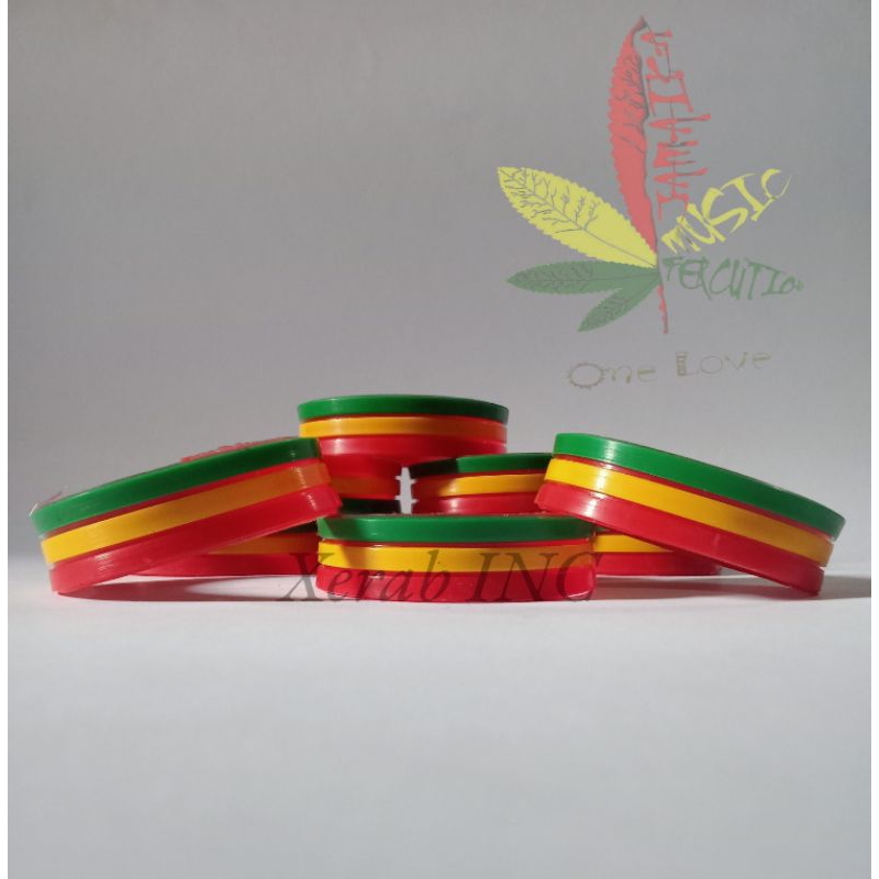 Jual Gelang Karet Motif Bendera Rasta Premium Quality | Shopee Indonesia