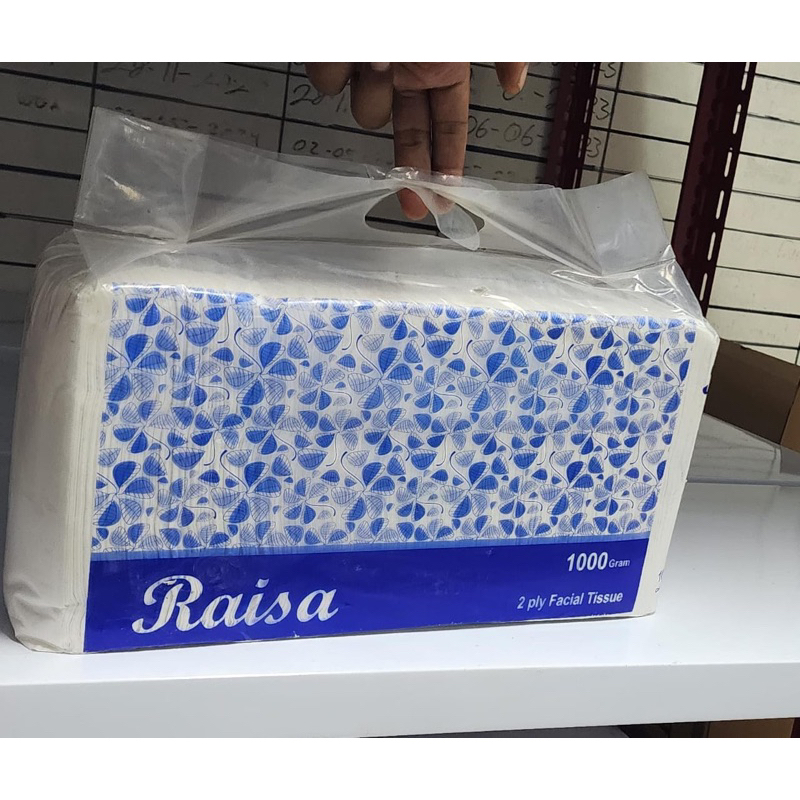 Jual tissue facial curah lembut 1000 sheet, utuh dah belah | Shopee ...
