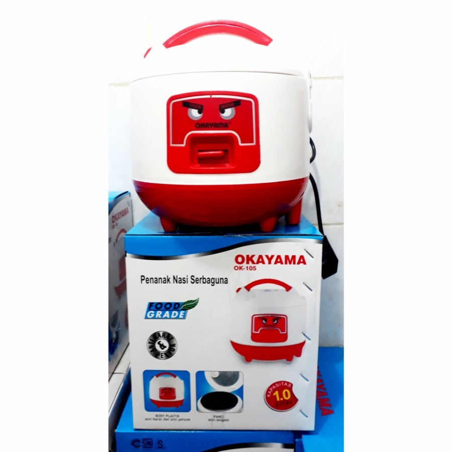 Jual Rice Cooker Okayama 1 Liter / Magic Com 1 Liter Okayama OK-103 ...