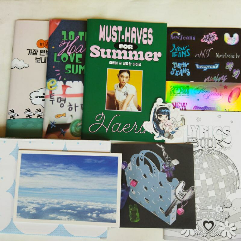 Jual Official Newjeans 2nd EP Album "Get Up" Bunny Beach Bag Haerin ver. (Album Only + Bag ...