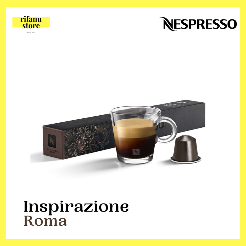 Jual Nespresso Roma Ispirazione Italiana coffee capsule Original ...