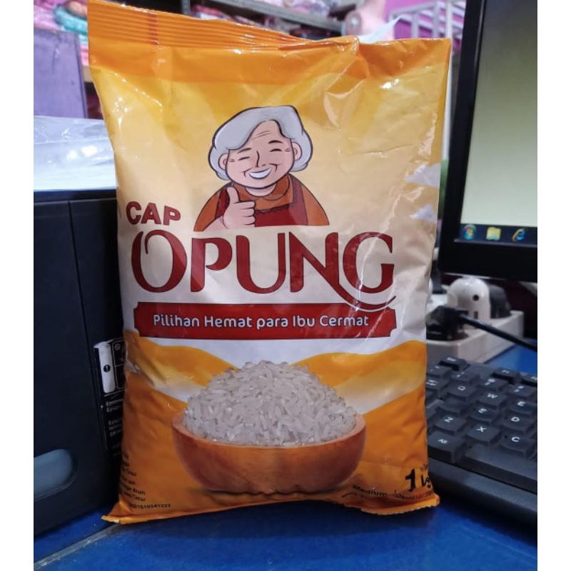 Jual BERAS CAP OPUNG 1KG | Shopee Indonesia