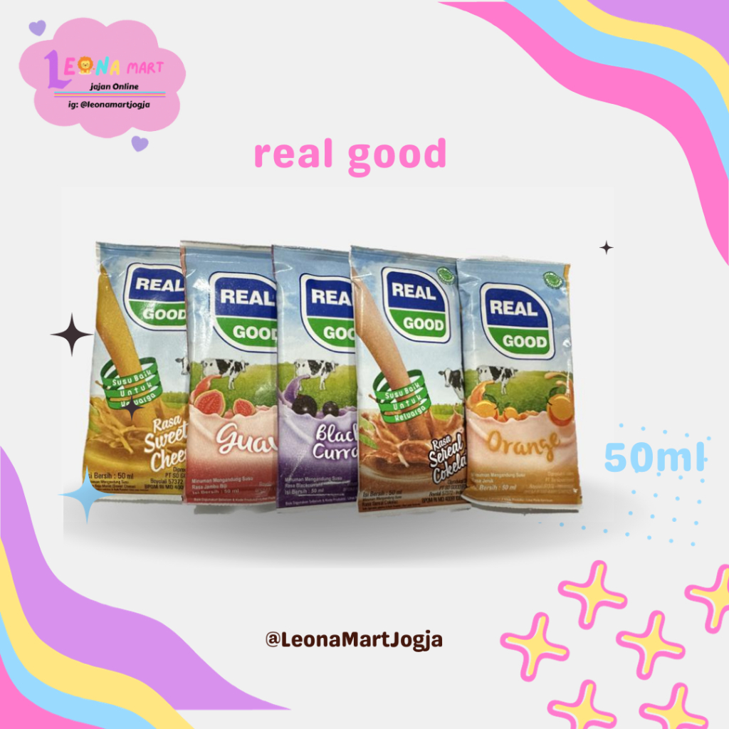 Jual real good susu UHT 50ml | Shopee Indonesia