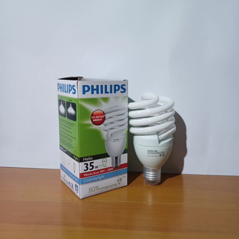Jual Lampu philips helix 35W 45W / Tornado Spiral Cool Daylight | Shopee Indonesia