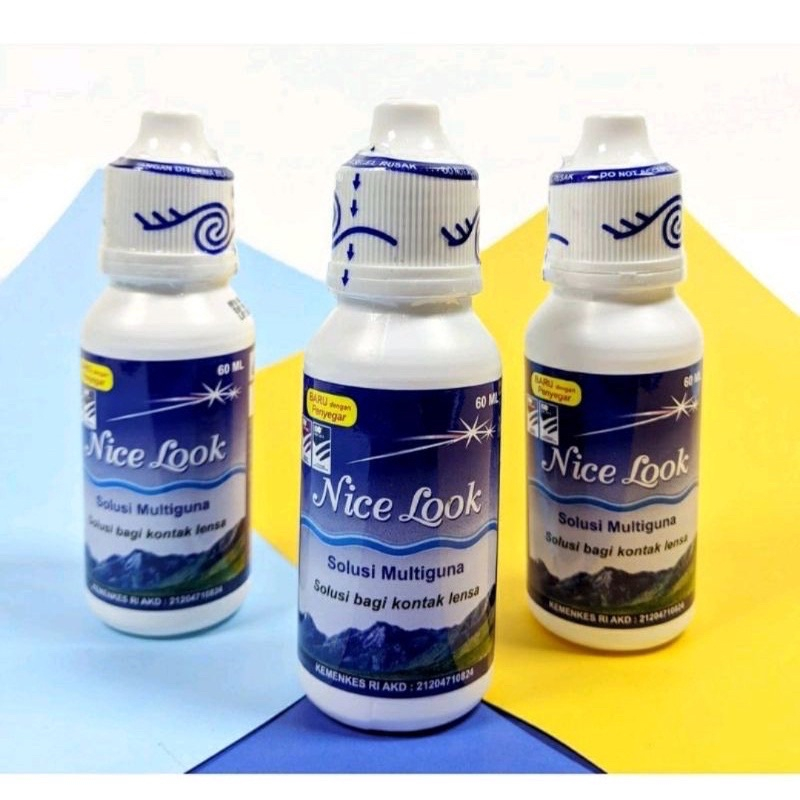 Jual cairan soflens nice look 60 ml | Shopee Indonesia