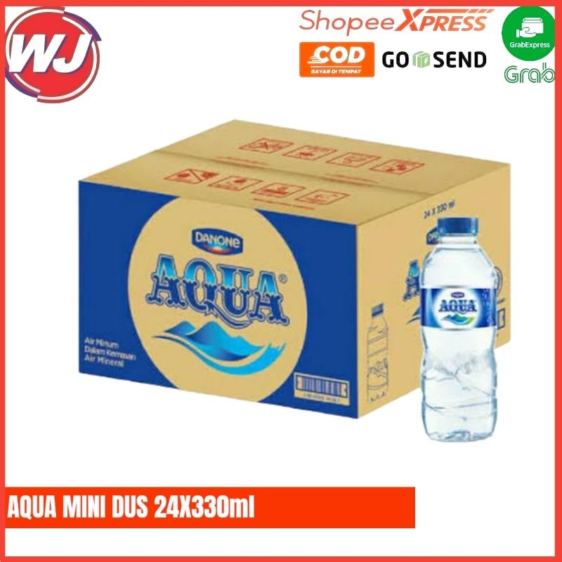 Jual AQUA MINI DUS 24X330ML | Shopee Indonesia