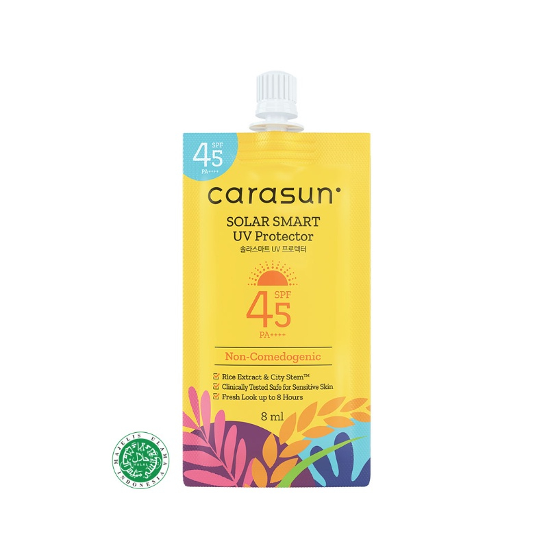Jual Carasun Sunscreen Solar Smart UV Protector 8ml | Shopee Indonesia