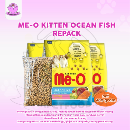 Jual Meo Kitten Ocean Fish Repack / Makanan Kucing Kering / Dry Food ...