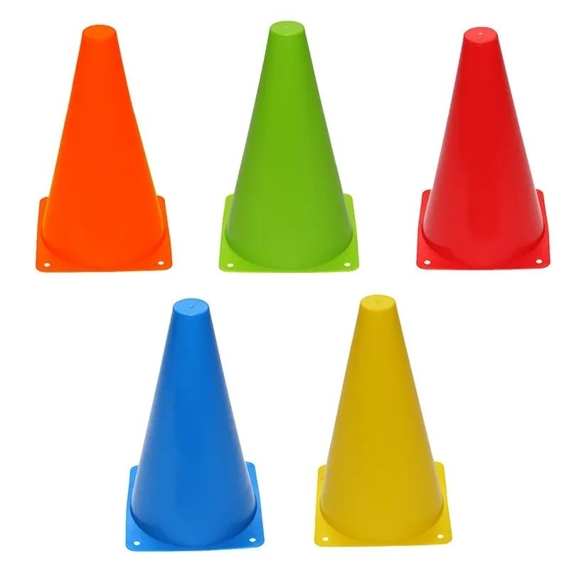 Jual Cone Kerucut Training Latihan Olahraga Sepakbola Futsal 23cm ...