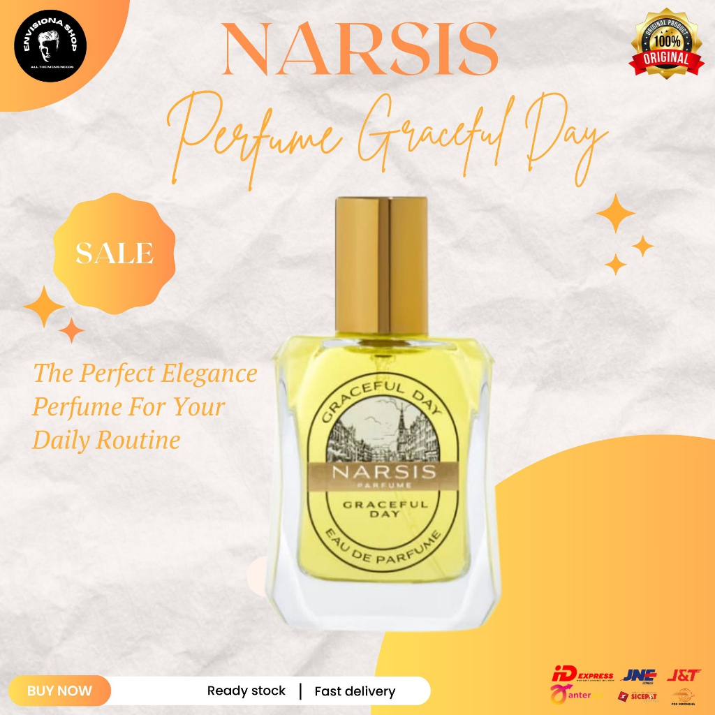 Jual Narsis Parfum Graceful Day Eau de Perfume Original BPOM | Shopee ...