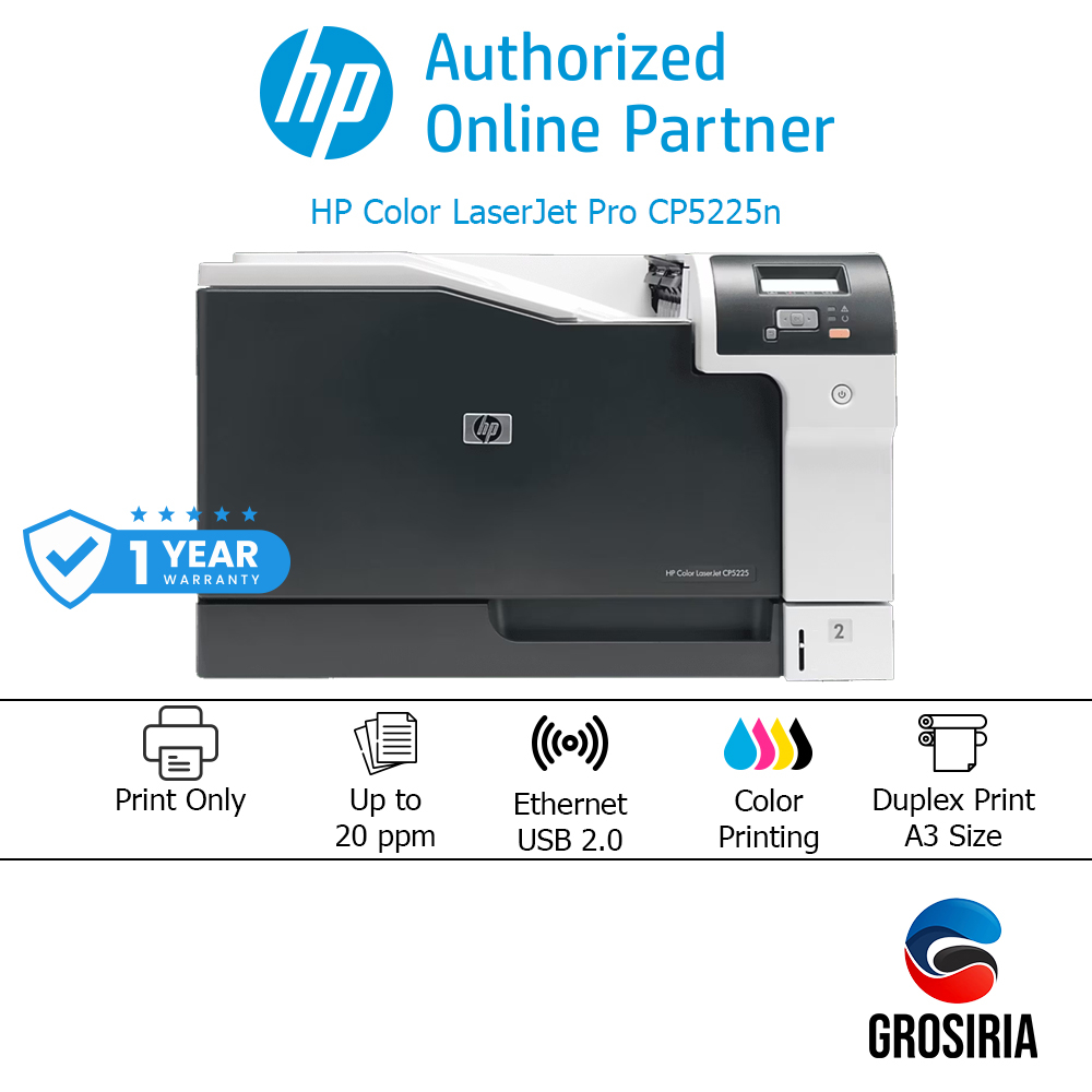 Jual HP Color LaserJet CP5225N (CE711A) | Shopee Indonesia